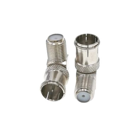 Quick Fit F Connector Male Right Plug To Female Ad Vicedeal