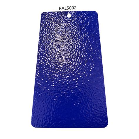 Electrostatic Spray Blue Wrinkle Texture Polyester Powder Coating Paint