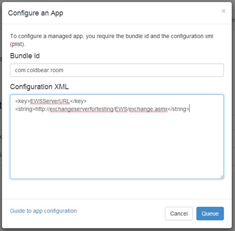 IOS Enterprise Managed App Configuration Tomasmcguinness