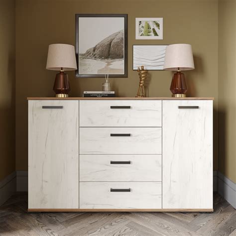 Комод КМ 4 крафт табачный купить в Донецке ДНР Мебель Стиль