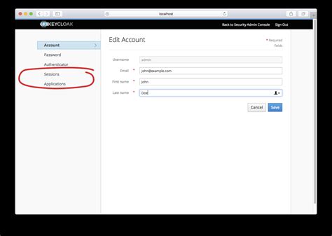 Customize Account Theme Menu Items · Keycloak Keycloak · Discussion 14957 · Github