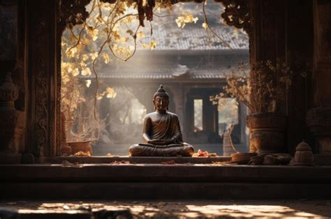 Premium Ai Image Vihara Natural Light Generative Ai