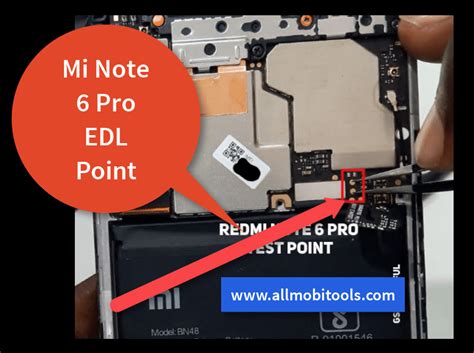 Xiaomi Redmi Note Pro EDL Point Mi Note Pro EDL Mode
