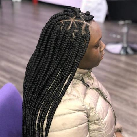 Pin On Long Box Braids