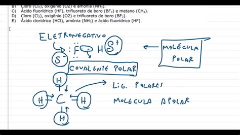 Moléculas Polares E Apolares Youtube