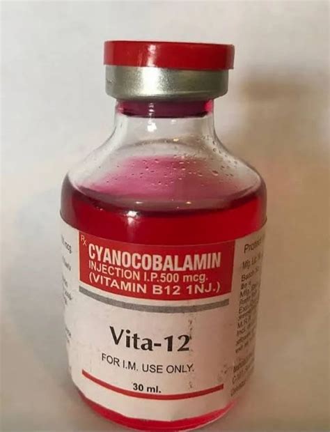 Vitamin B12 Injection 500 Mcg At ₹ 80 Vial In Nagpur Id 2853808035288