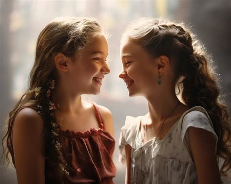 Download Ai Generated Sisters Girls Royalty Free Stock Illustration