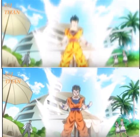 Dragon Ball Series Is There Any Physical Difference Between Gohan In Base Form And Gohan In