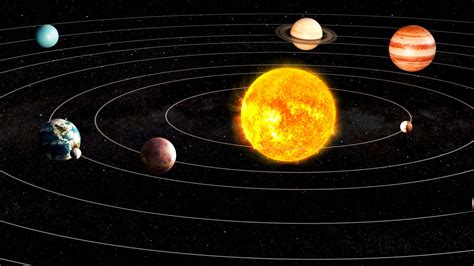 Animated 3d Solar System Wallpaper