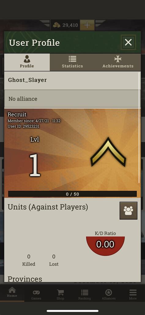 Account Bug Rcallofwar