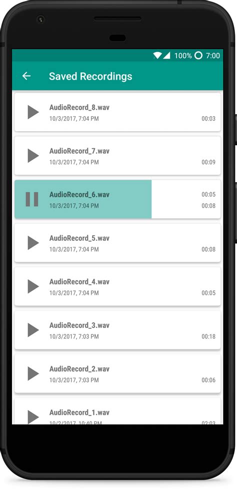 Github Arjun Sna Android Audiorecorder App Android Application To