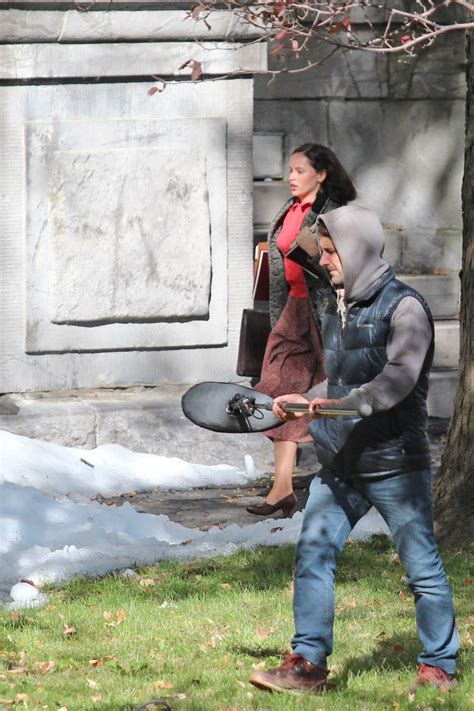 Felicity Jones On The Set Of On The Basis Of Sex In Montreal 10 22 2017 Hawtcelebs