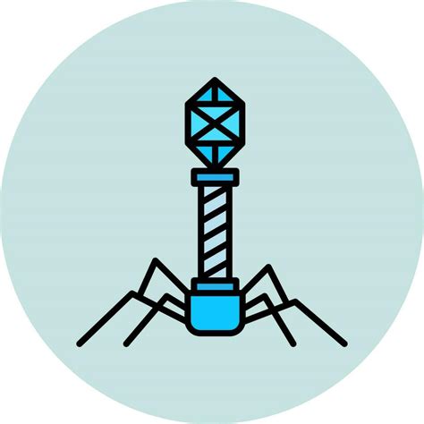 Bacteriophage Vector Icon 32530532 Vector Art At Vecteezy