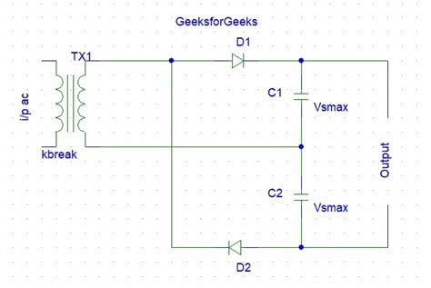 Voltage Multipliers GeeksforGeeks