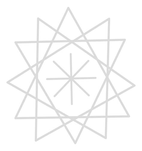 Premium Vector Frozen Crystal Symbol Decorative Abstract Snowflake Icon