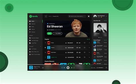 Spotify Web Design Figma