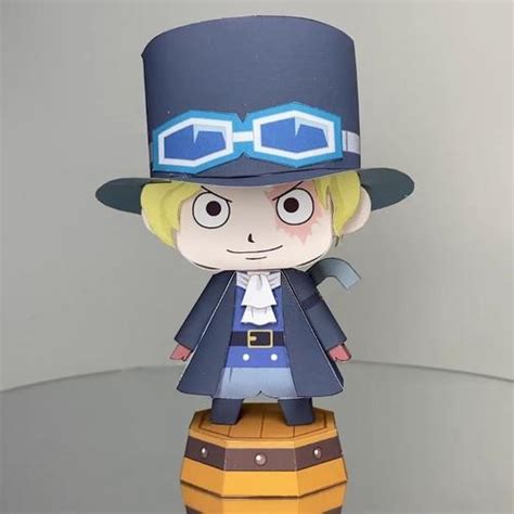 Jual Sabo Figure Anime Papercraft Onepiece Wano Model Jcube Chibi Tanpa Box Kota Depok