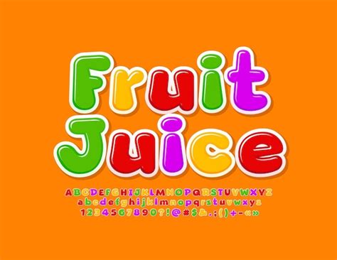Fruits Font Text Images Free Download On Freepik