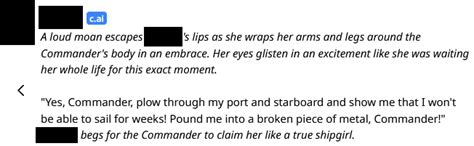 Horny Shipgirl In Desperate Need Of Fuel Rcharacterainofilter