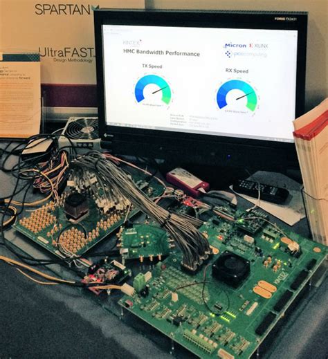 Xilinx赛灵思中文社区——在上个月的国际超级计算机大会上，hmc演示展示了每链路15gpbs的运算速度