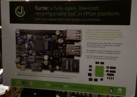 Turtle Board Is A Raspberry Pi 2 Like Fpga Board For J Core J2 Open Source Superh Sh2 Soc Cnx