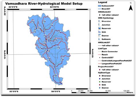 Hec Hms Hydrological Model Setup Of The Vrb Download Scientific