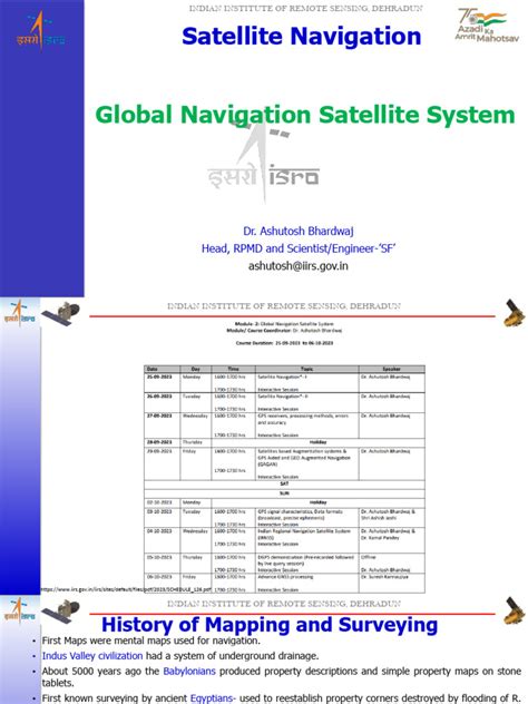 Lecture I Ii Gnss 25sept2023 Part1and2 Pdf Global Positioning System Surveying