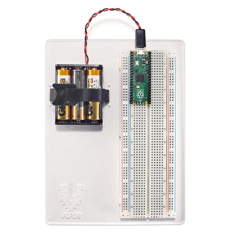 Buy Vilros Breadboard And Battery Holder Panel For Raspberry Pi Pico
