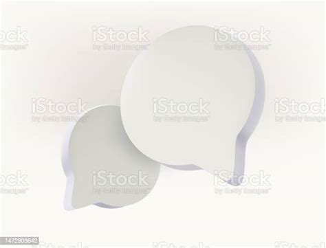 음성 구름 벡터 그림입니다 대화 개념입니다 3d 벡터 일러스트 레이 션 0명에 대한 스톡 벡터 아트 및 기타 이미지 0명 3차원 형태 개념 Istock