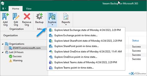 Veeam Backup For Microsoft 365 V7 Product Review Esx Virtualization
