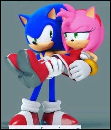 Sonic The Hedgehog And Amy Rose The Hedgehog Sonic And Amy Sonic