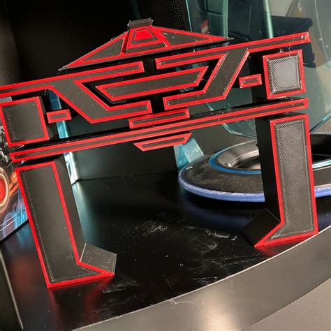 3d Printed Tron Recognizer Model Etsy