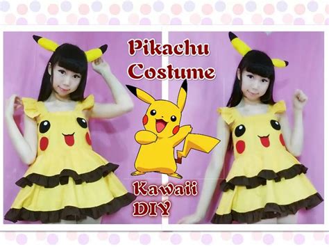 Watch Kawaii Diy Pikachu Costume Part Pikachu Dress Costume On