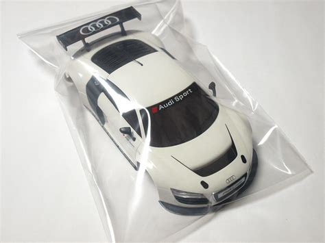 M725 京商 ミニッツ レーサー ボディ アウディ R8 Lms ホワイト 品 検：mini Z Rc ラジコン オプション Audi