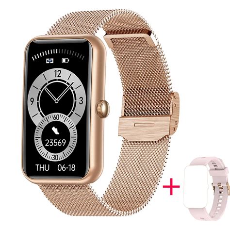 여성용 스포츠 스마트 워치 심박수 모니터 혈액 산소 L16 피트니스 트래커 방수 팔찌 Aliexpress