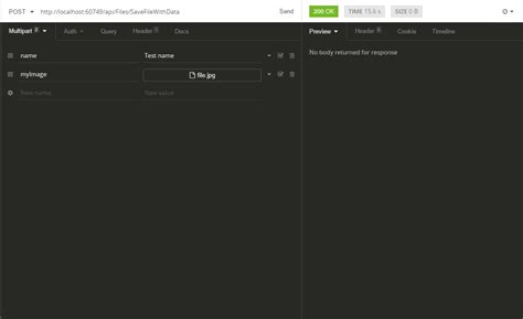 C Uploading A File Along With Other Parameters In Aspnet Mvc Web