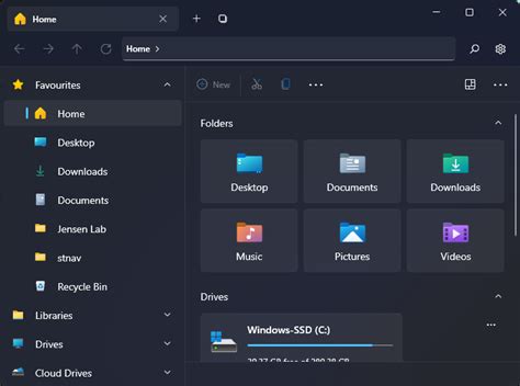 sidebar section does not correctly remember the state before the files