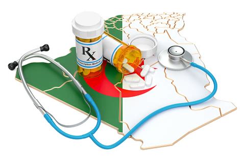 알제리 개념 3d 렌더링에 고립 된 흰색 배경에서 의료 3차원 형태에 대한 스톡 사진 및 기타 이미지 3차원 형태 개념 개념과 주제 Istock