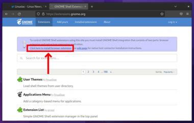 How To Install GNOME Shell Extensions Easily And Quickly