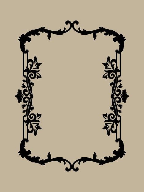 Premium Vector Vintage Frame And Border For Graphic Designer