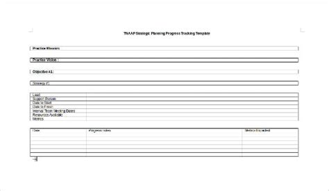 Progress Tracking Template 11 Free Word Excel PDF Documents Download