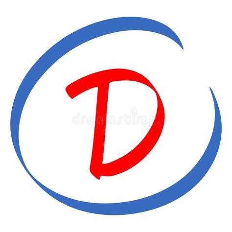 Exam Score Red Marker Symbol Grade Result D Test Grade Letter In