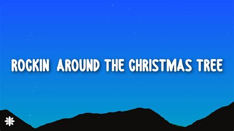 Sacha Rockin Around The Christmas Tree Lyrics Youtube