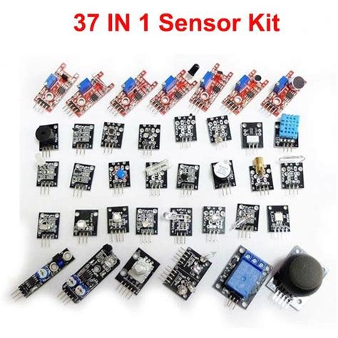 37 In 1 Sensor Module Board Set Kit For Arduino Card Board Box