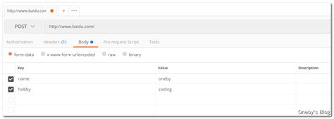 Body 的四种格式请求体格式 Csdn博客