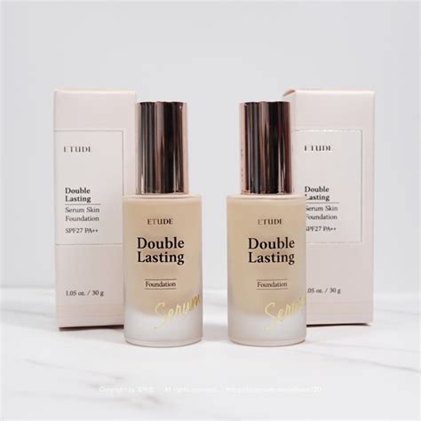하루종일 빛나는 피부표현 에뛰드 더블래스팅 세럼 스킨 파운데이션 네이버 블로그