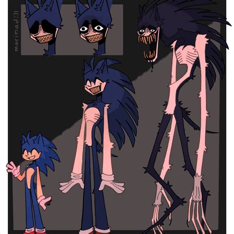 Ded Marinad On Twitter Sonic And Shadow Sonic Fan Art Scary Art