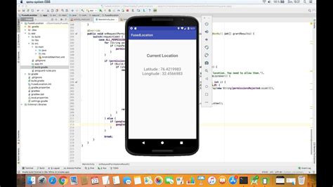 Getting Gps Location On Android With Fused Location Provider Api Youtube