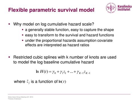 Ppt Cure Models Within The Framework Of Flexible Parametric Survival Models Powerpoint