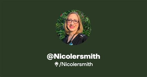 Nicolersmith Instagram Facebook Linktree